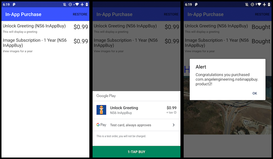 Stateful Nativescript picture gallery app with Font Awesome 5 icons | by Angel Dominguez | Medium