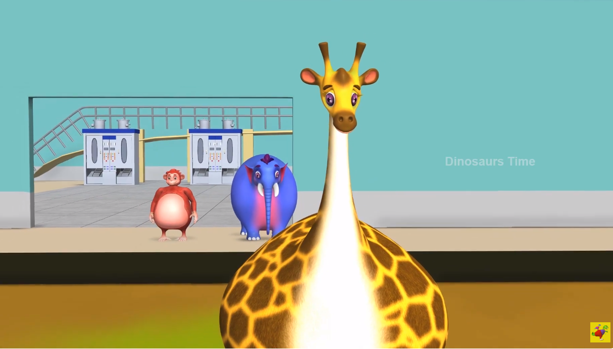 Dinosaur and Fat Animals Food Making | Animals Food Making Challenge ...