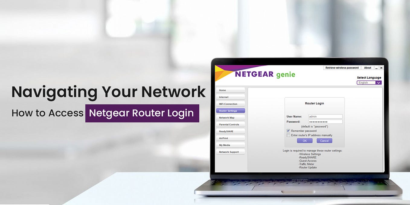 A guide on “How to login into Netgear Router” | by Dylan tuffin | Apr, 2024 | Medium