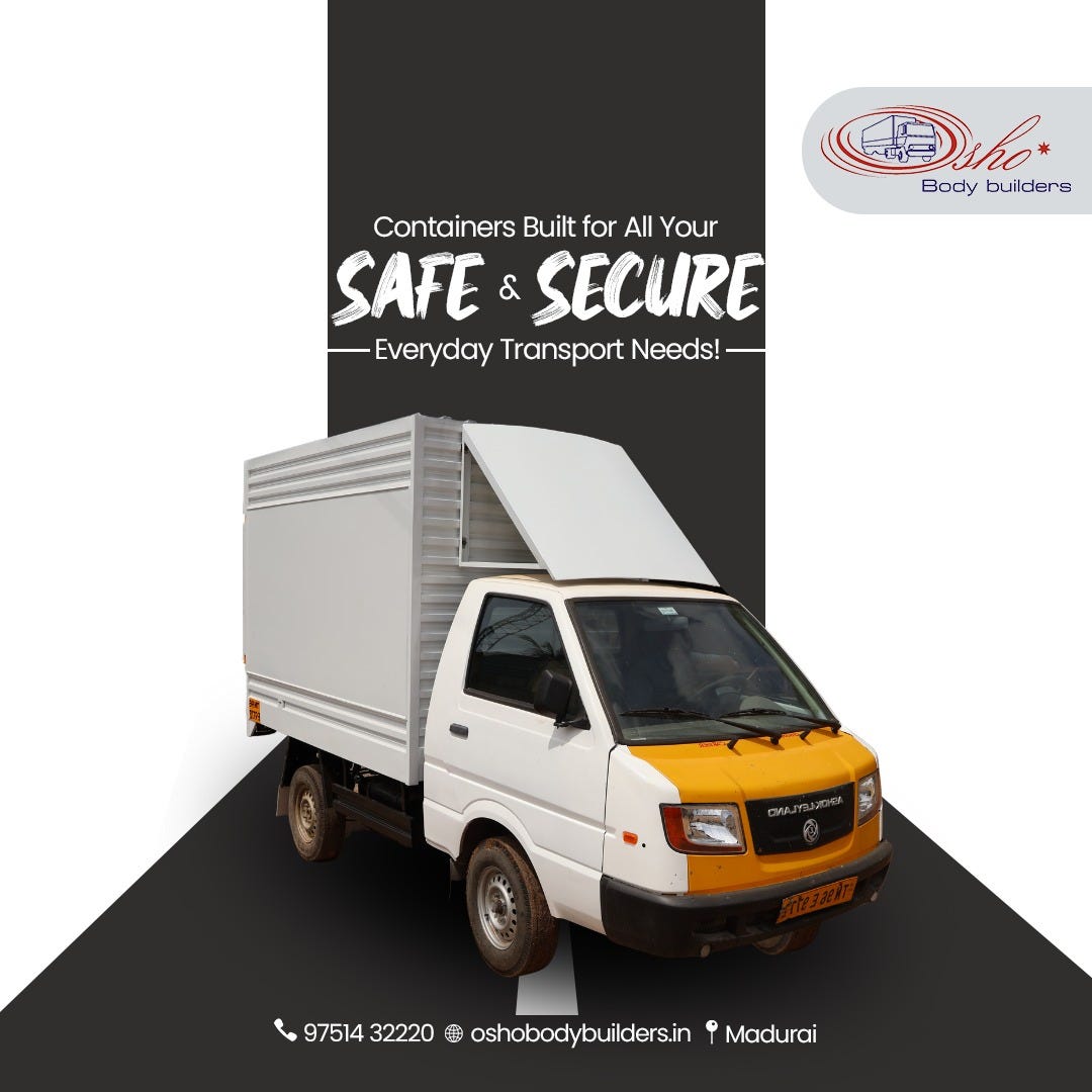 Premium Truck Body Fabrication Tamil Nadu | Osho Body Builders ...