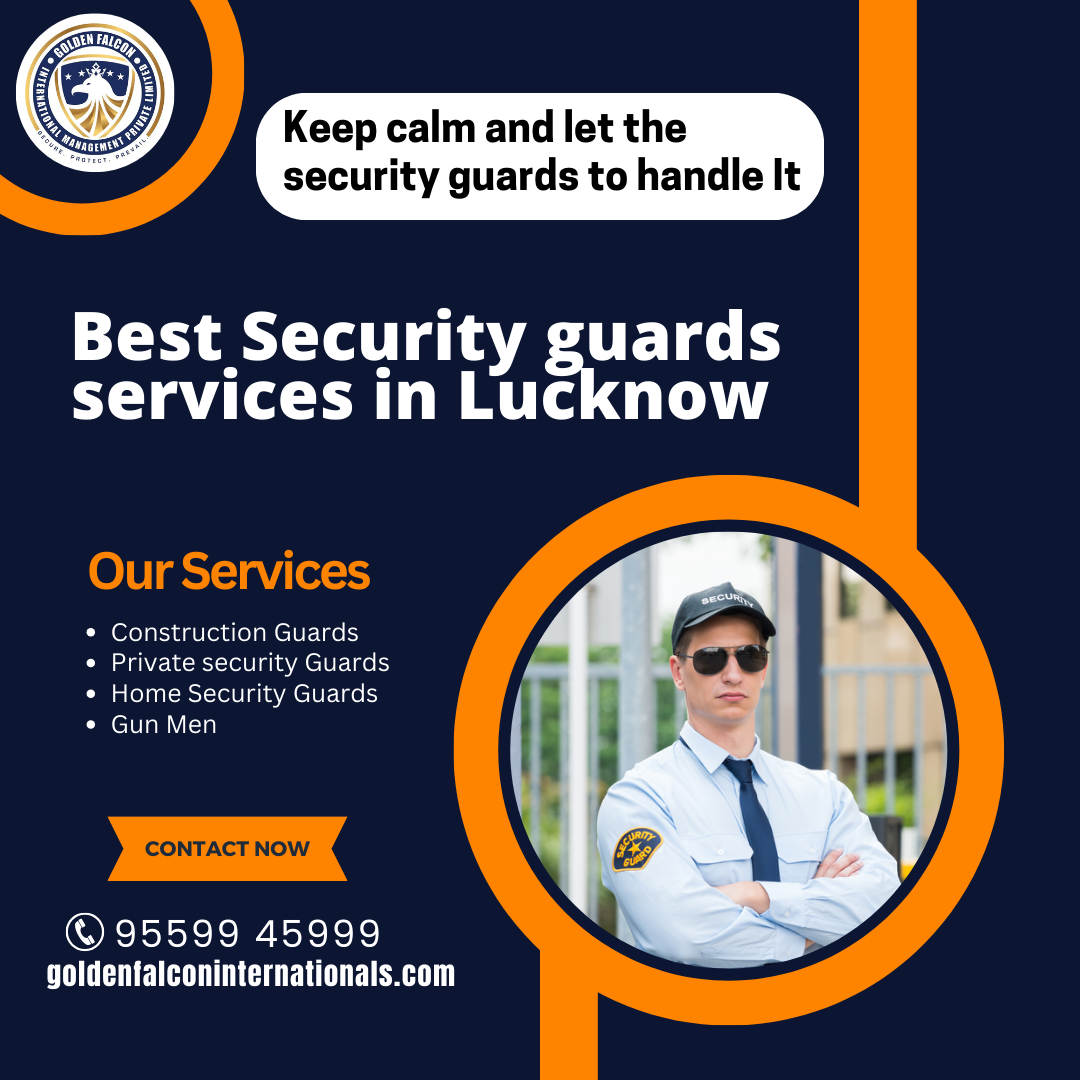 residential security guard services in lucknow | by Golden Falcon | Aug, 2024 | Medium