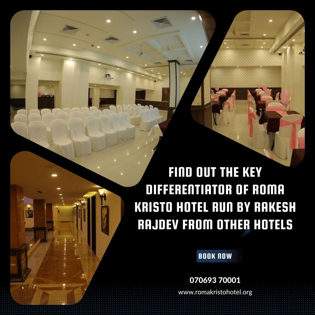 Rakesh Rajdev and His Three Star Hotel with Unique Features - Roma ...