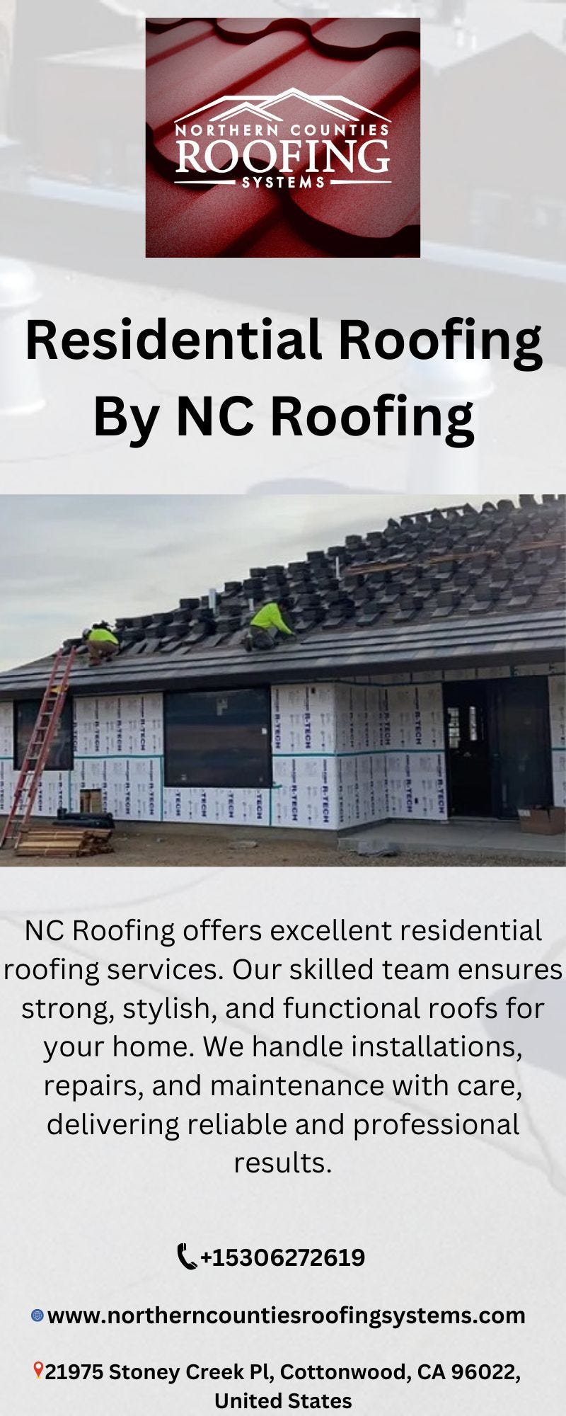 Top-Quality Residential Roofing By NC Roofing Specialists - Northern Counties Roofing Systems ...