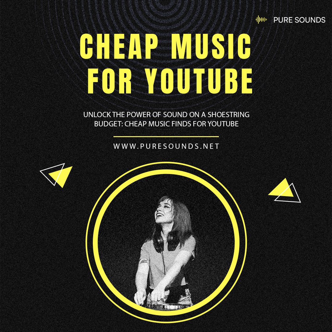 Free Music for YouTube Videos. Stop the video editing blues! It always… | by Pure Sounds | Medium