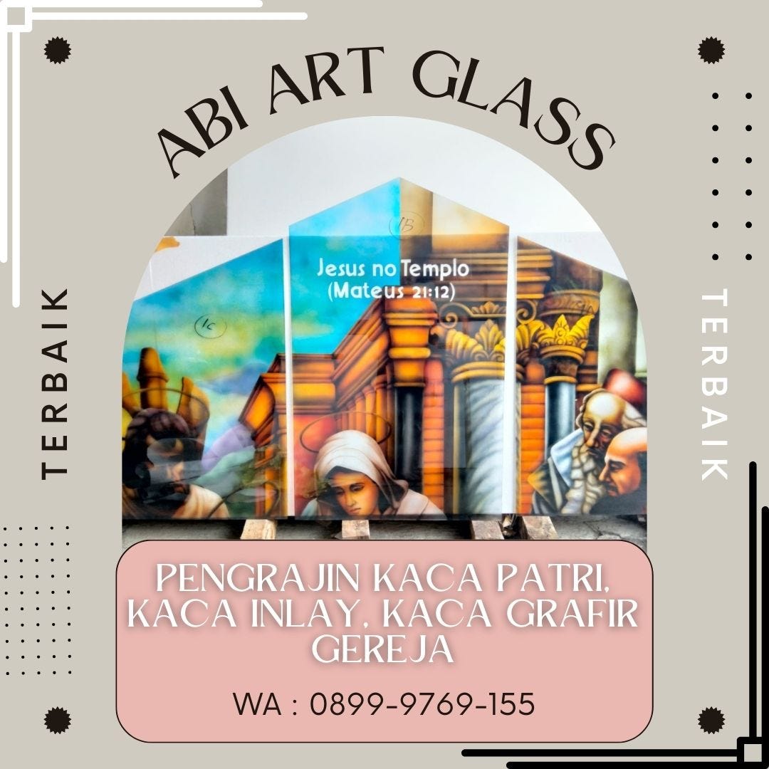 Kerajinan KACA PATRI | KACA INLAY | KACA GRAFIR GEREJA Muaro Jambi, WA ...