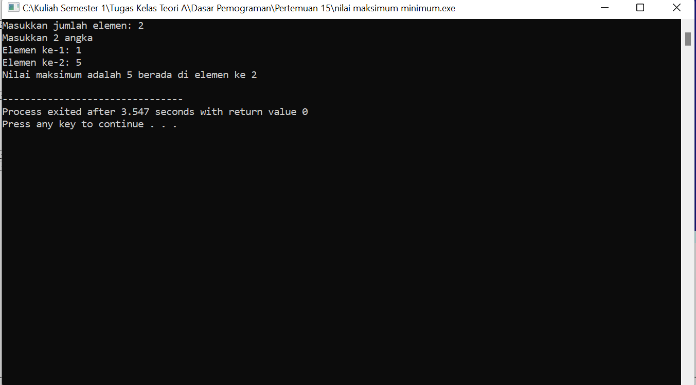 Program C++ (Baris dan Kolom menggunakan Array) | by Alwan Maulana Firdaus | Medium