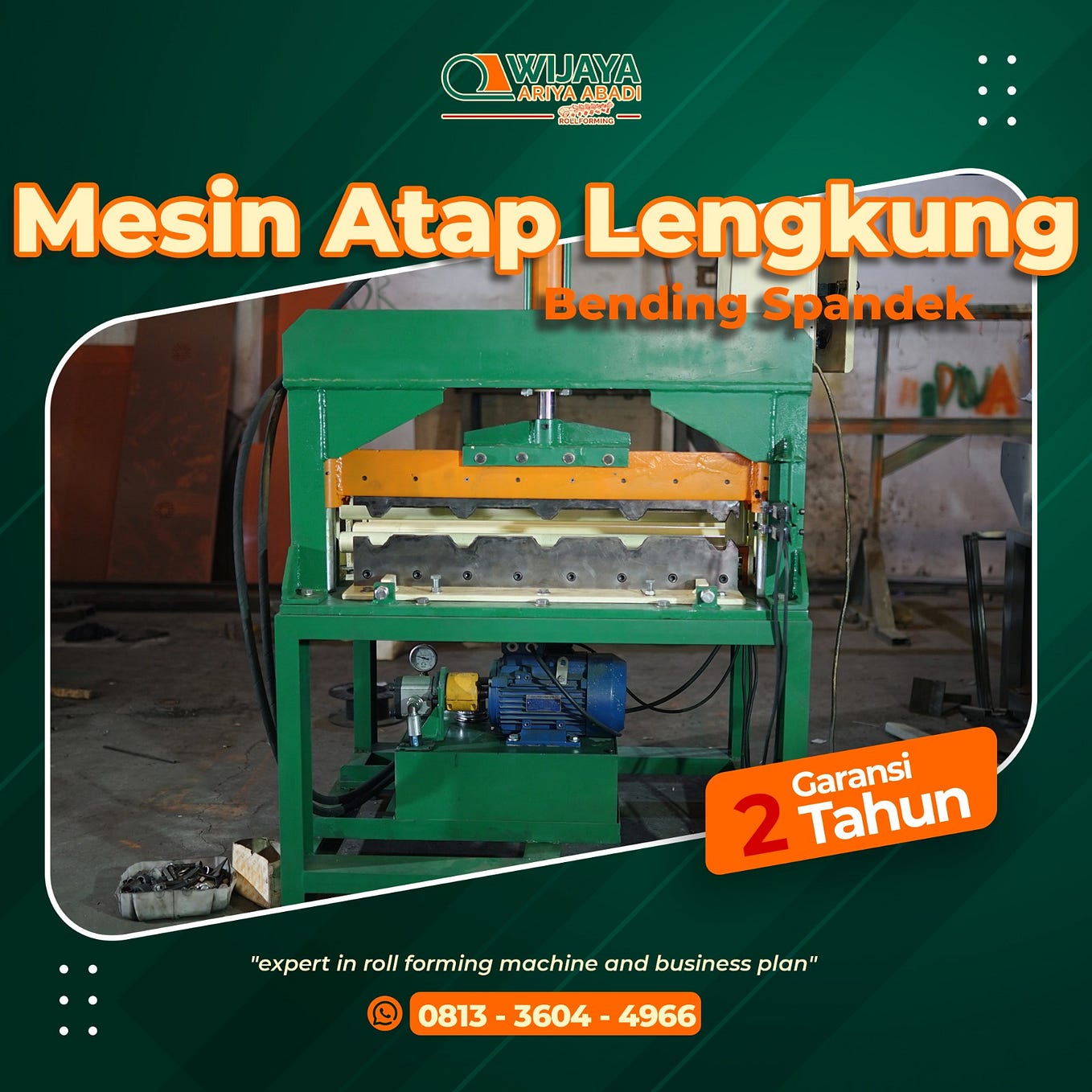 Mesin Roll Forming Atap Spandek| 0813–3604–4966 | by Wijaya Ariya ...