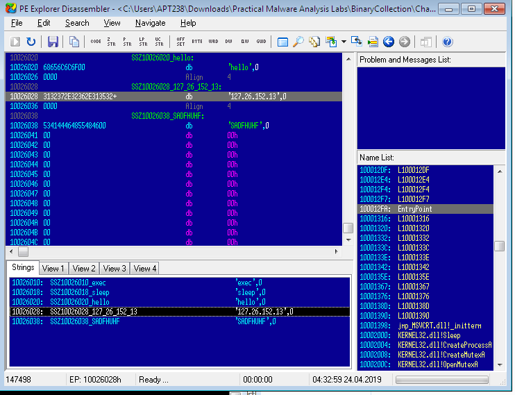 Lab 3 — Basic Dynamic Analysis. Solutions for Lab 3 within Practical ...