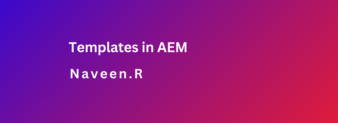 AEM Sling Servlet Complete Guide. After reading this Article, You should… | by Naveen Rapelly ...