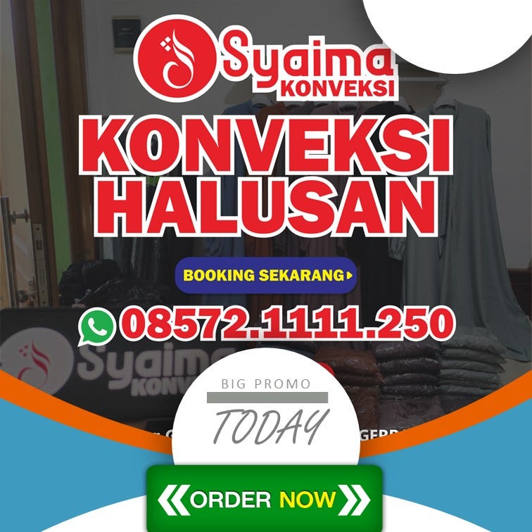 08572.1111.250 [HALUSAN] — Konveksi Gamis Karangampel Kidul SYAIMA ...
