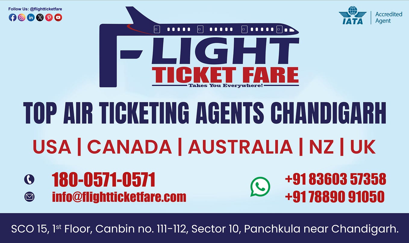 International Air Ticket Booking Agents in Panchkula. | by Flight ...