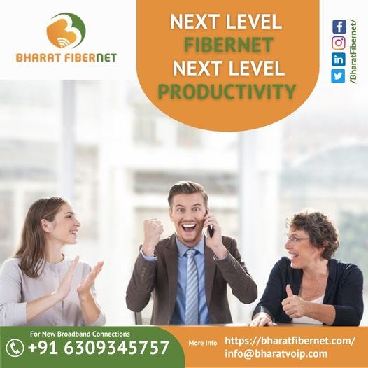 Bharat Fiber Net | Business Broadband Plans | Corporate Internet ...