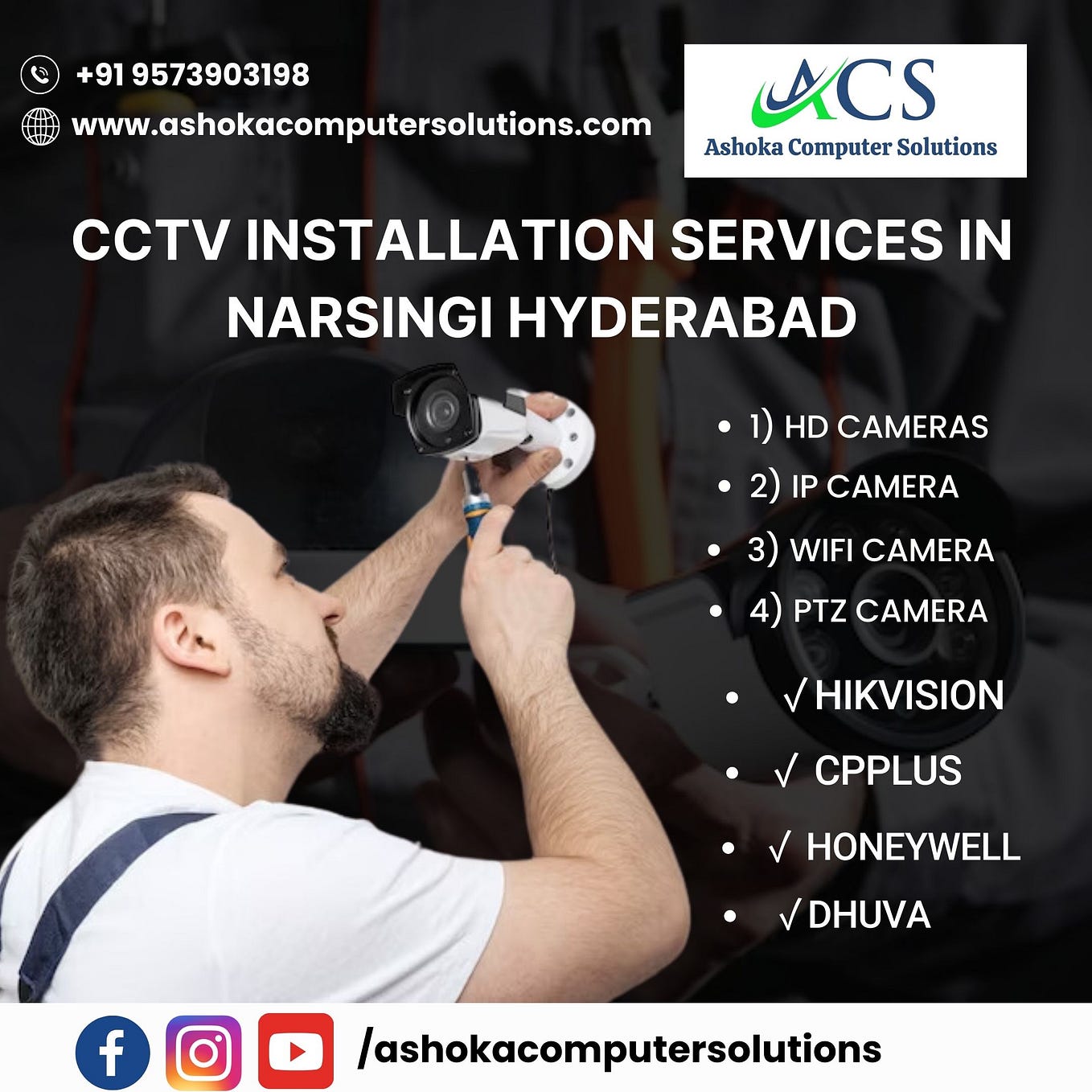 Best CCTV Camera Installation Services in Hyderabad - Ashokacomputers ...