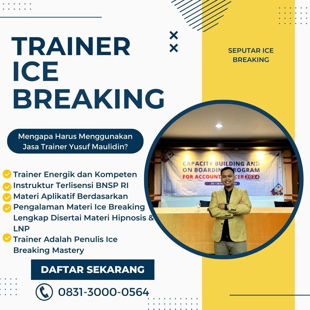 EKSKLUSIF, WA 0831–3000–0564, Trainer Ice Breaking Tasikmalaya | by Training Ice Breaking | Jun ...