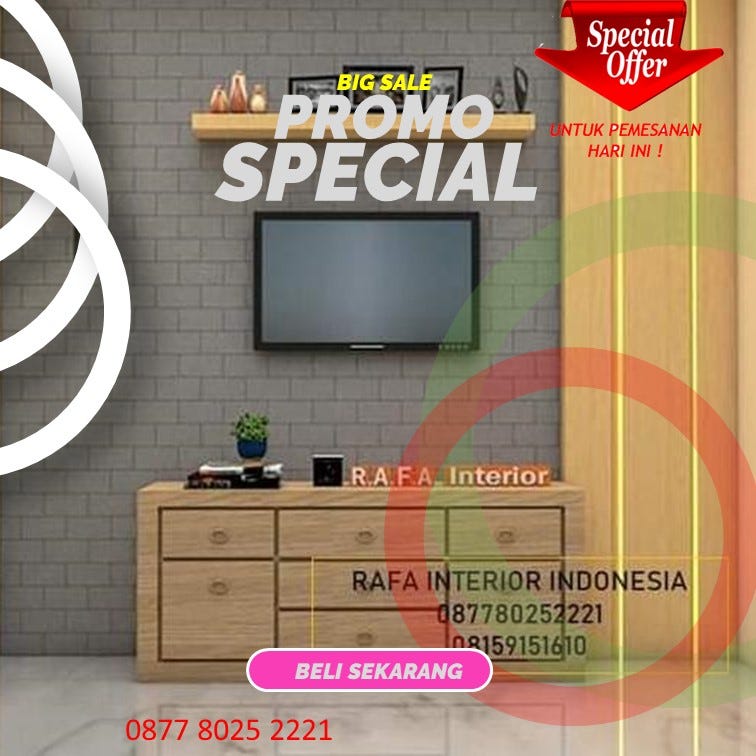 Backdrop Tv Slawi. KLik wa.me/6287780252221 Backdrop Tv… | by Lemari ...