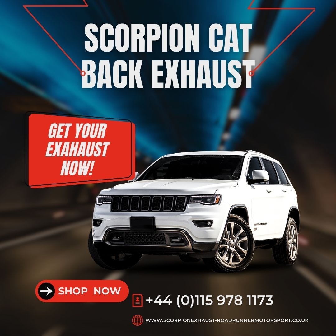 Enhance Your Car’s Sound and Performance with a Scorpion Cat Back ...