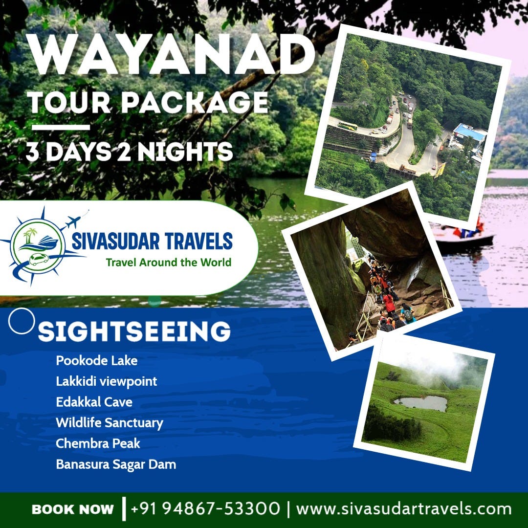 3 Days 2 Nights Pollachi TopSlip Valparai Tour Package | by Sivasudartravels | Medium