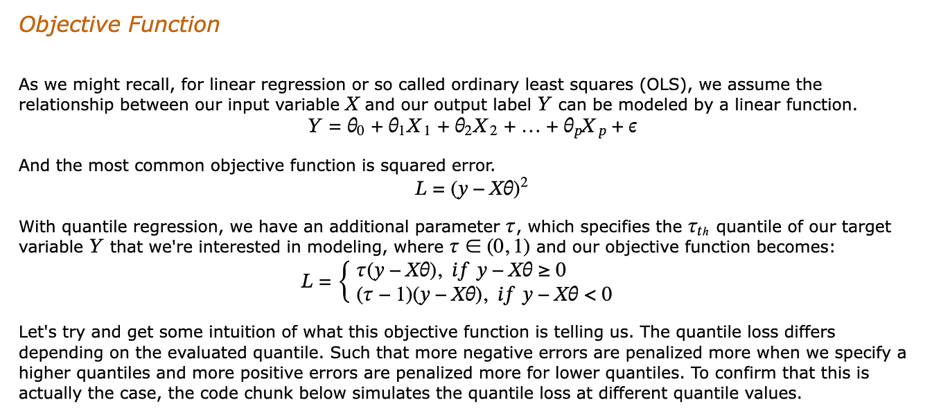 Quantile Loss & Quantile Regression | by Vyacheslav Efimov | Towards Data Science