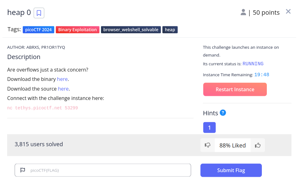 Picoctf Picker Iv Binary Exploitation Write Up By Adh1ka Apr 2024 Medium