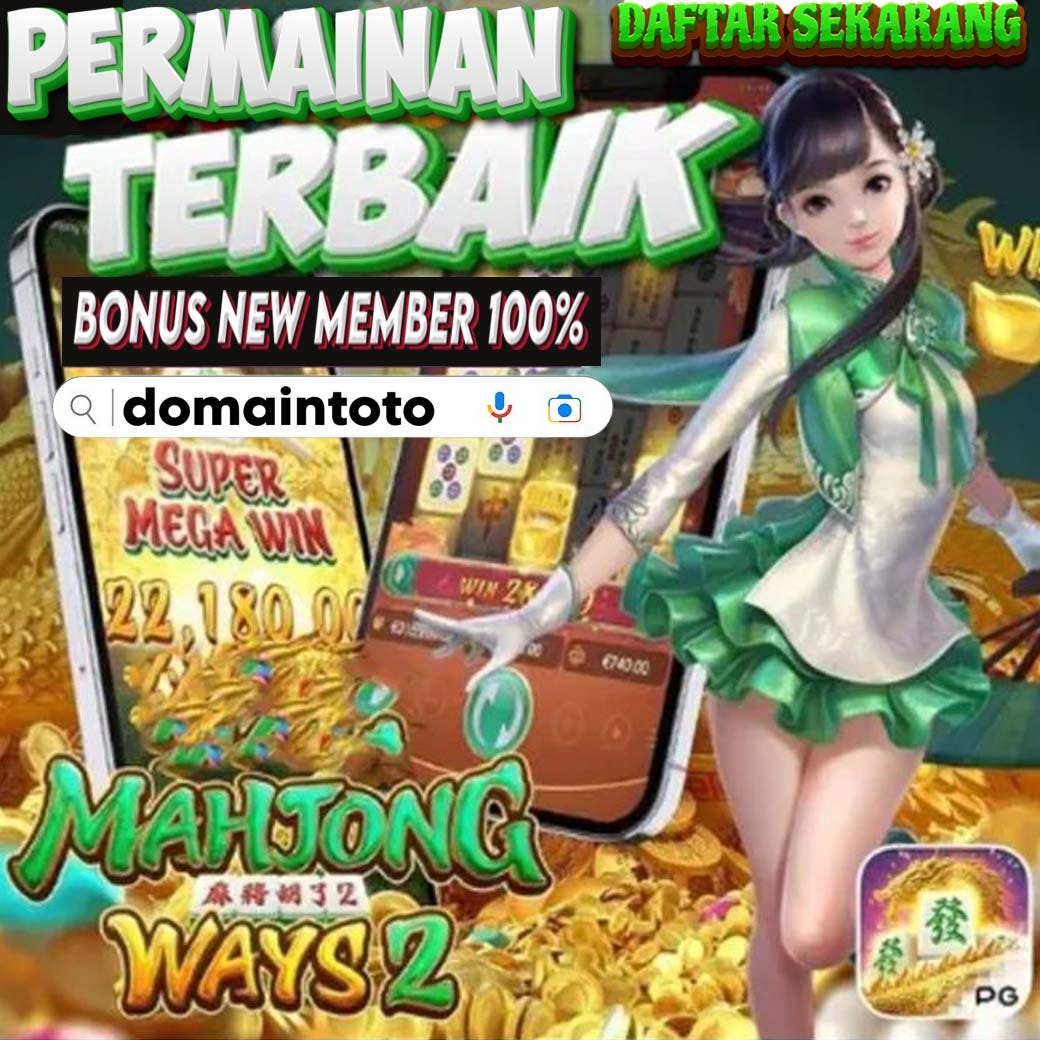 DOMAINTOTO TERSEDIA BANYAK GAME PERMAINAN : SLOT , LIVECASINO , SPORTS , ARCADE , POKER , E ...