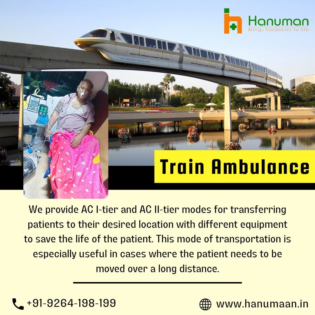 Train ambulance service in Patna | Medium
