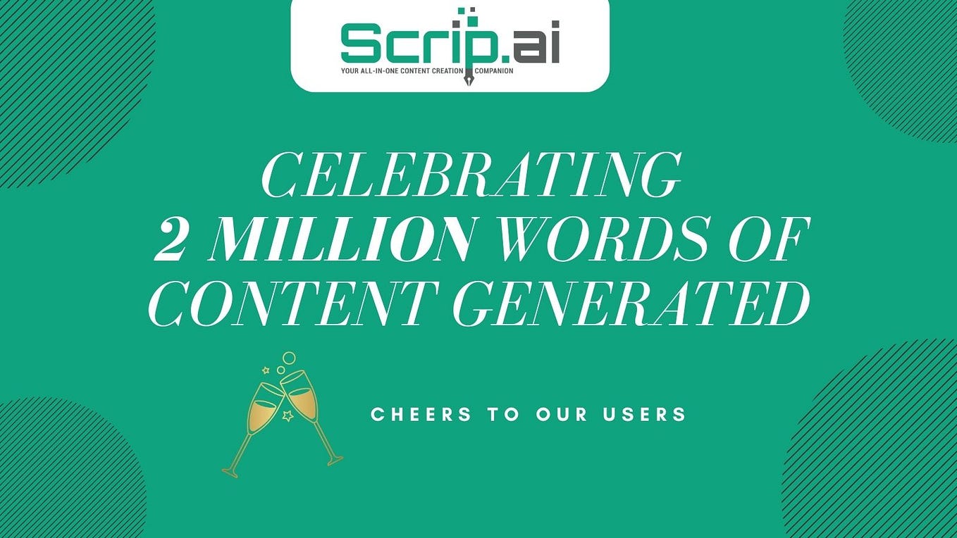 Unlocking a New World of Content Creation with Scrip.Ai: A Video Walkthrough to Guide You! | by ...