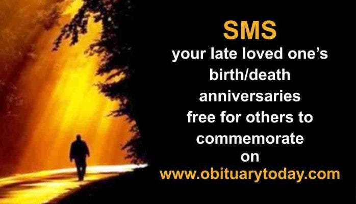 POST TRIBUTE MESSAGES ONLINE FOR A DEPARTED SOUL | by Obituarytoday ...