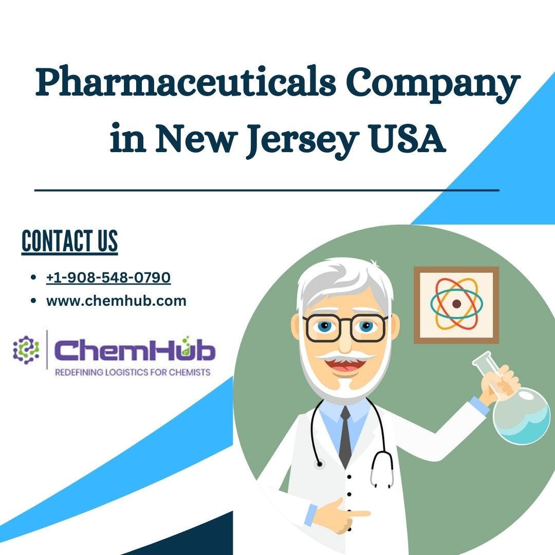 Pharmaceuticals Company in New Jersey USA - Chemhubchemical - Medium