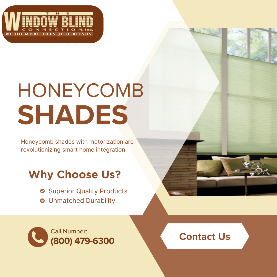 Honeycomb Shades with Motorization: A Perfect Solution for Hard-to-Reach Windows | by ...