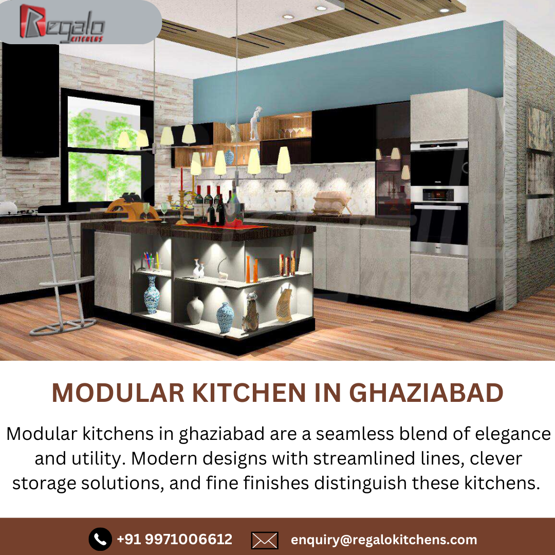 Modular Kitchen Design in Lucknow - Regalo kitchens - Medium