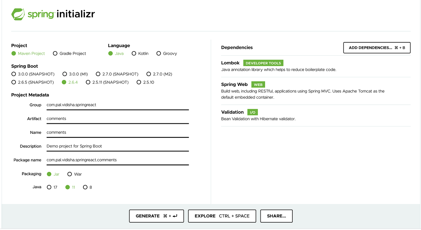 Dynamic DB Queries with Spring Boot RESTful service | by Vidisha Pal ...