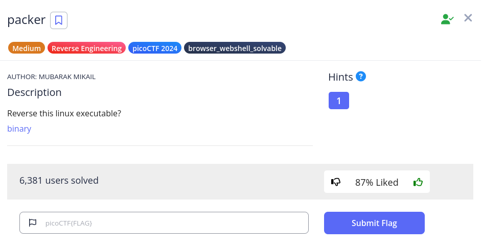 picoCTF 2024 Competition Reverse Engineering Challenges [Write-UP] | by ELJoOker | Medium