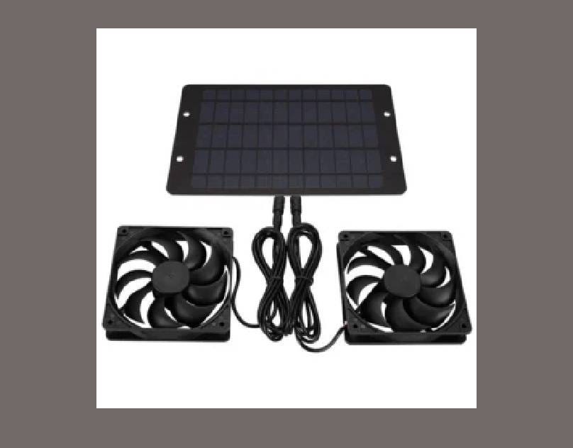 Solar Fans for Better Greenhouse Management - Green Ray Solar - Medium