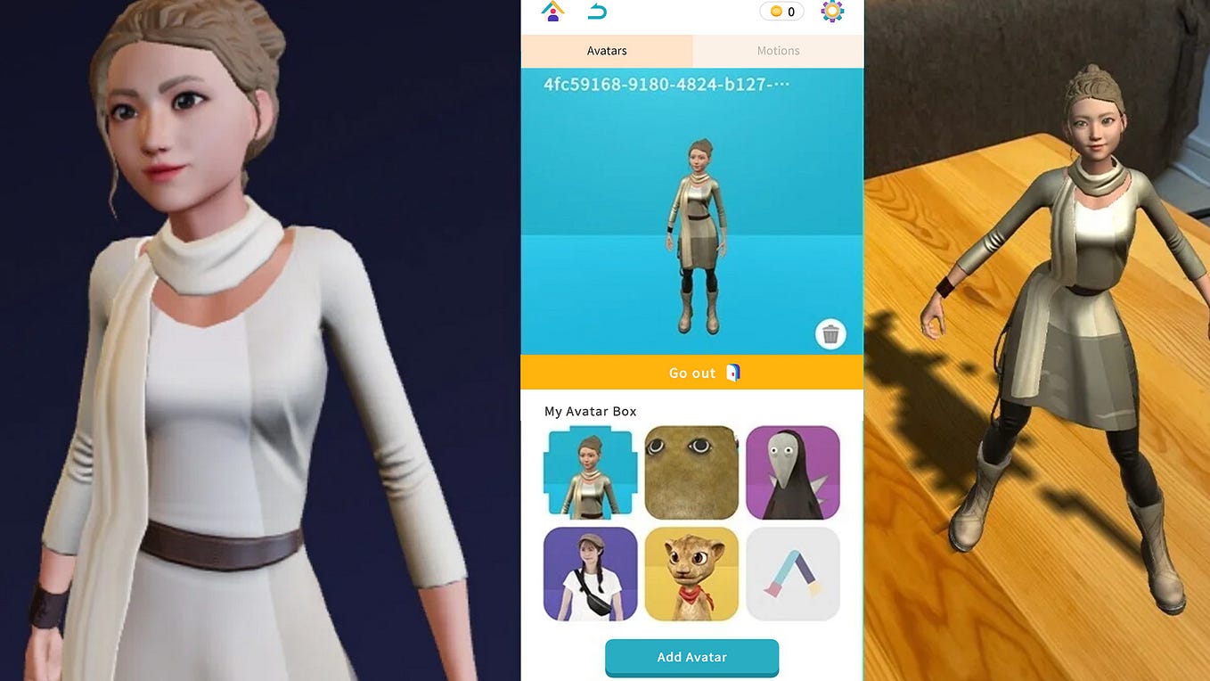 Let’s make your own characters dance in AR! | by AVATAVI | Medium