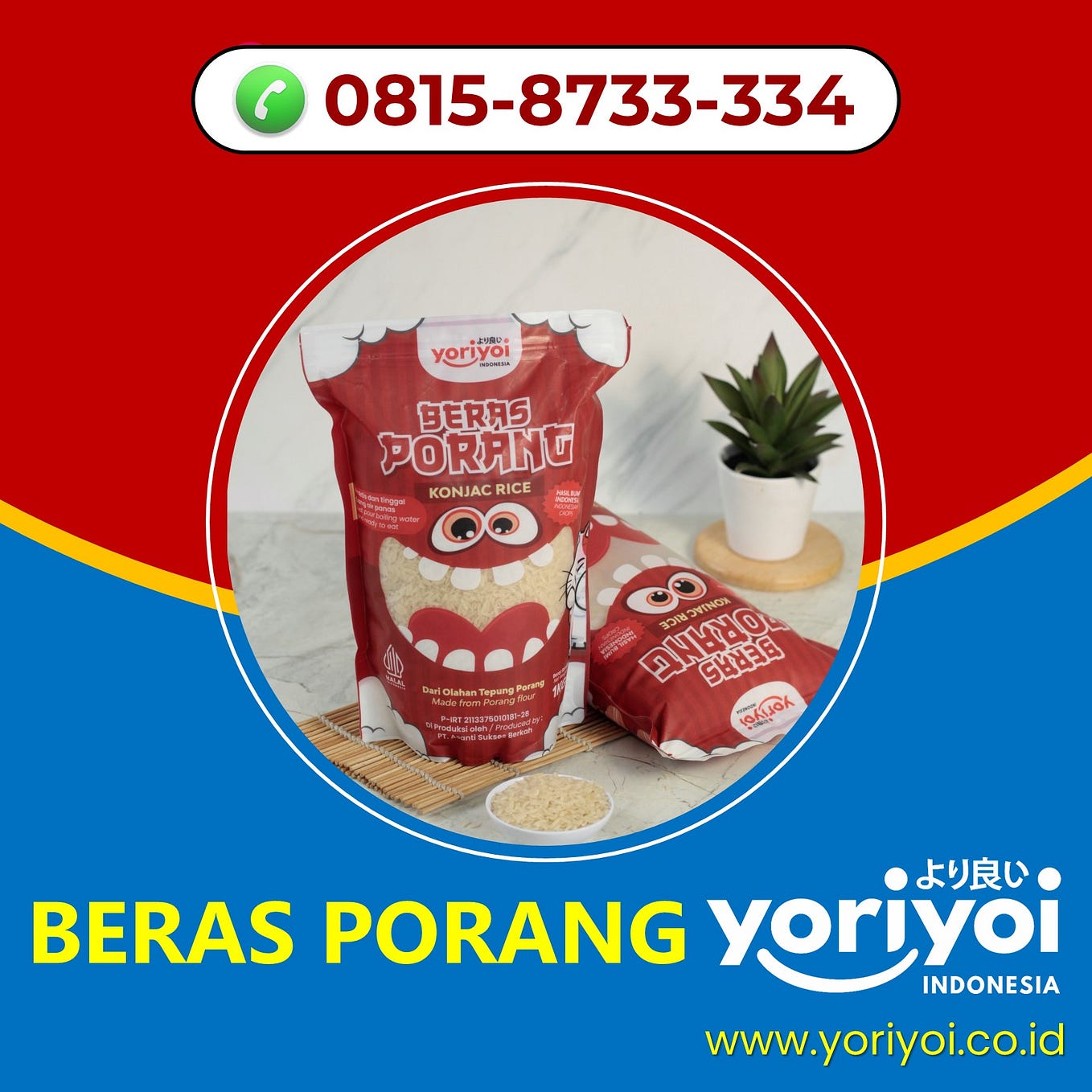 ( Hub 0815–8733–334 ), Apa Itu Beras Porang Yoriyoi? Manfaat dan Cara Mengolahnya | by ...