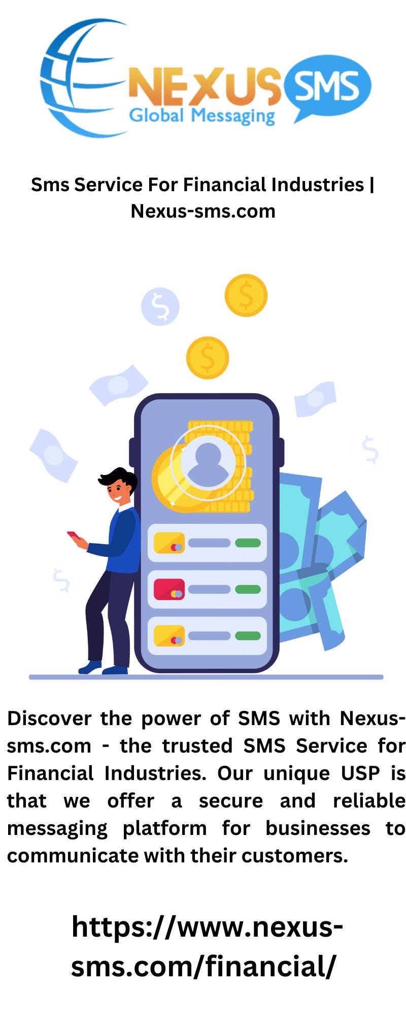 SMS Service for Financial Industries | by Nexus | Oct, 2023 | Medium