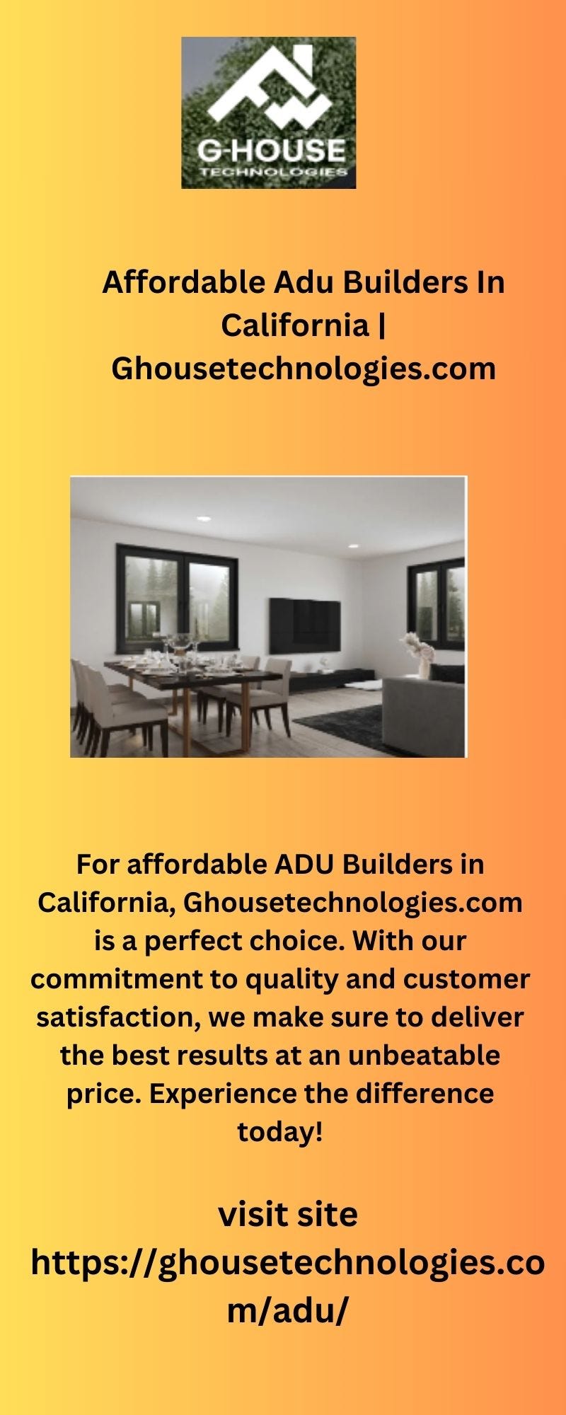 Affordable ADU Builders in California Making Accessory Dwelling Units a ...