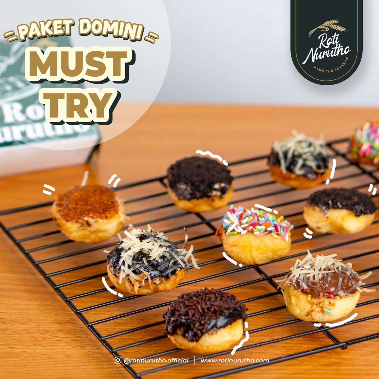 COCOK BUAT ACARA, Hub 0895–3288–79077, Roti Donut Yang Hits Di Surabaya ...