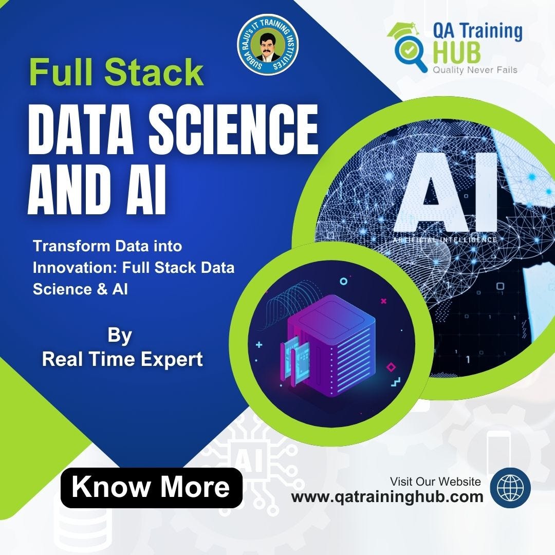 Full Stack QA with AI. At QA Training Hub, we are excited to… | by ... Full Stack QA with AI. At QA Training Hub, we are excited to… | by ...