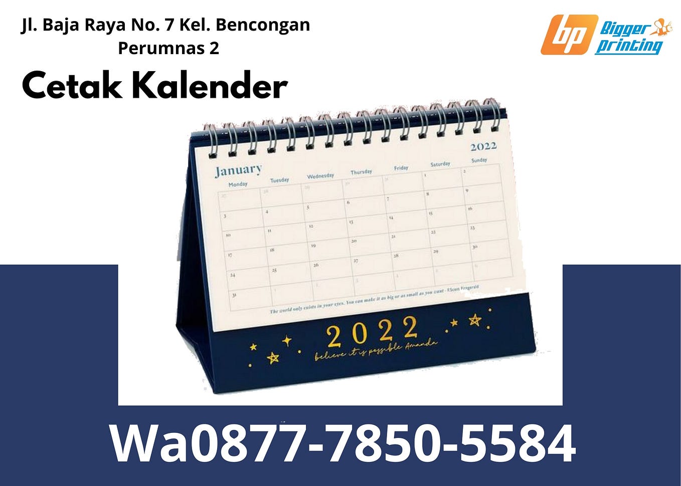 BEST PRICE, Wa./Call.0877-7850-5584, Jasa Bikin Kalender di Ciputat ...