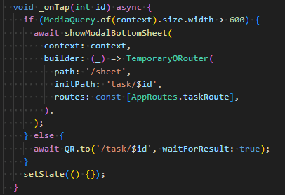 TabBar and BottomNavigationBar in flutter with qlevar_router | by Schaban Bochi | Medium