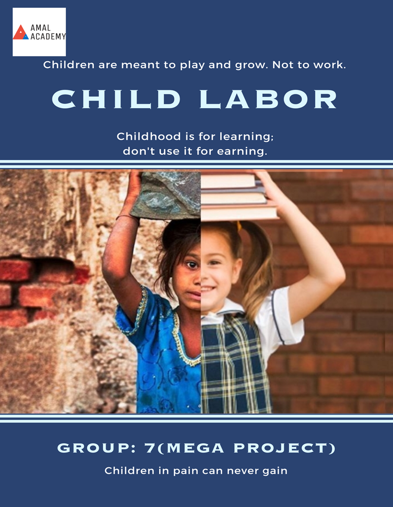 Say No to Child Labor. “No matter how rich we are, we can… | by ...