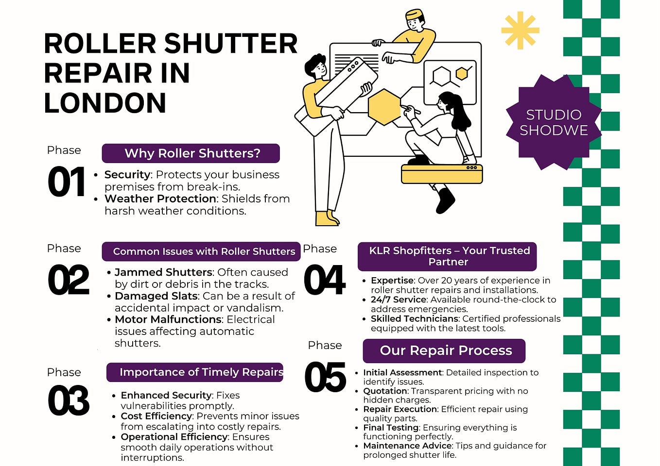 Roller shutter repair in london - Prabhnoor Autusdigital - Medium