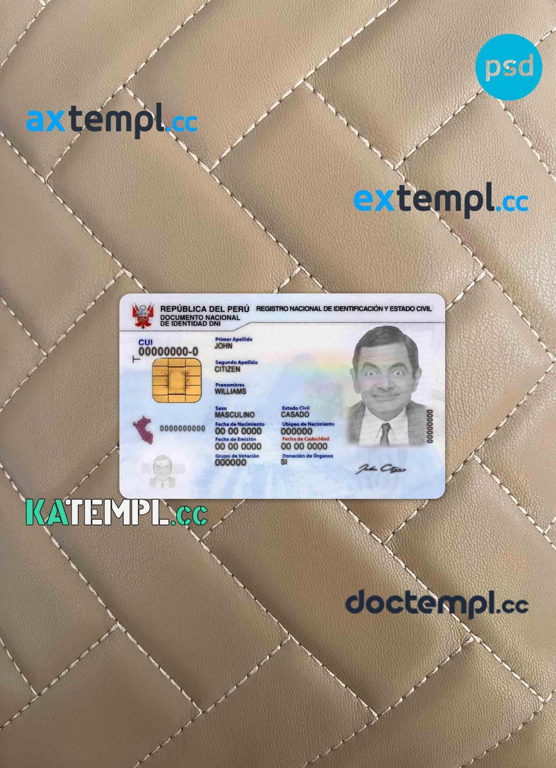 Philippines Id Card Editable Psd Files Scan Look And Photo Realistic