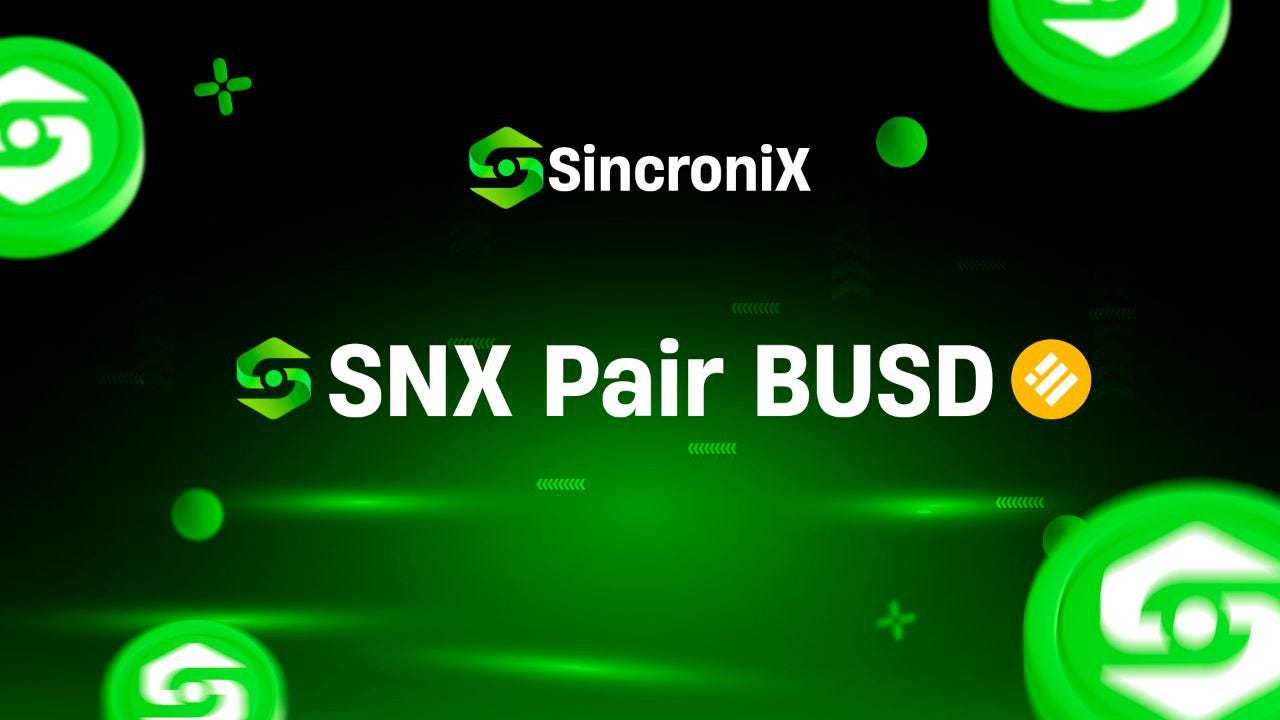Farming. Farming SNX tokens on the SincroniX… | by SincroniX | Medium