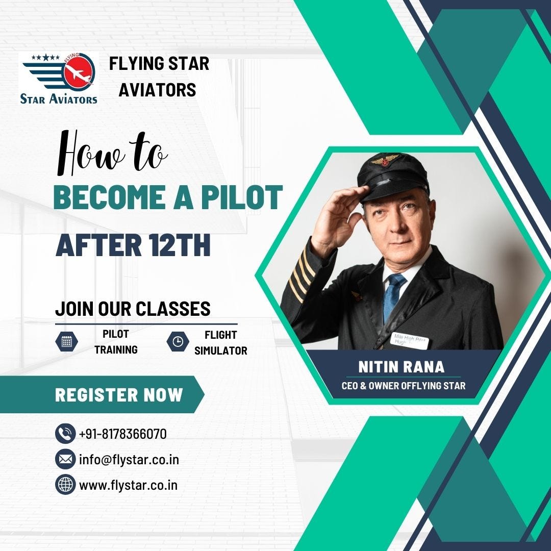 Your Path to the Skies How to Become a Pilot with Flying Star Aviators | by Flystar Aviation ...