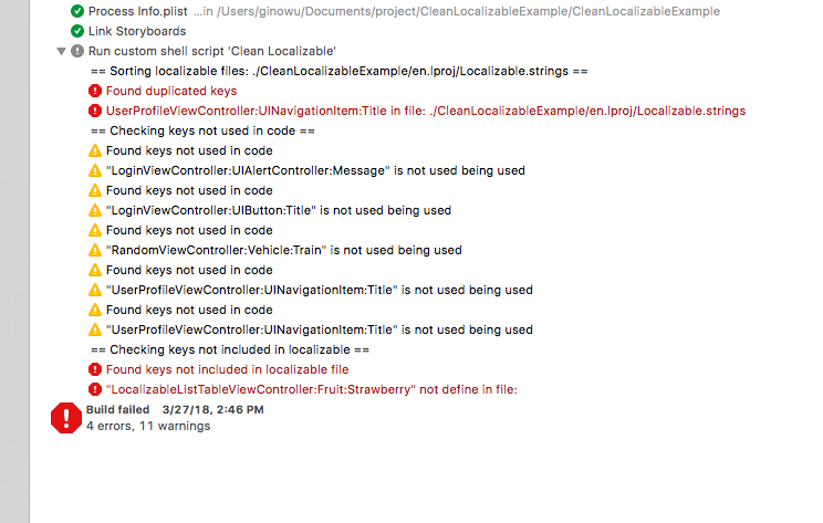 How to keep your iOS localizable files clean — Swift script edition | by Gino Wu | Stash ...