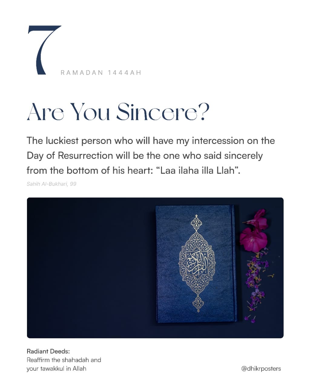 Ramadan 3 – 2 – 1: Day Four – An Abode in Jannah | by Dhun Nurayn El ...