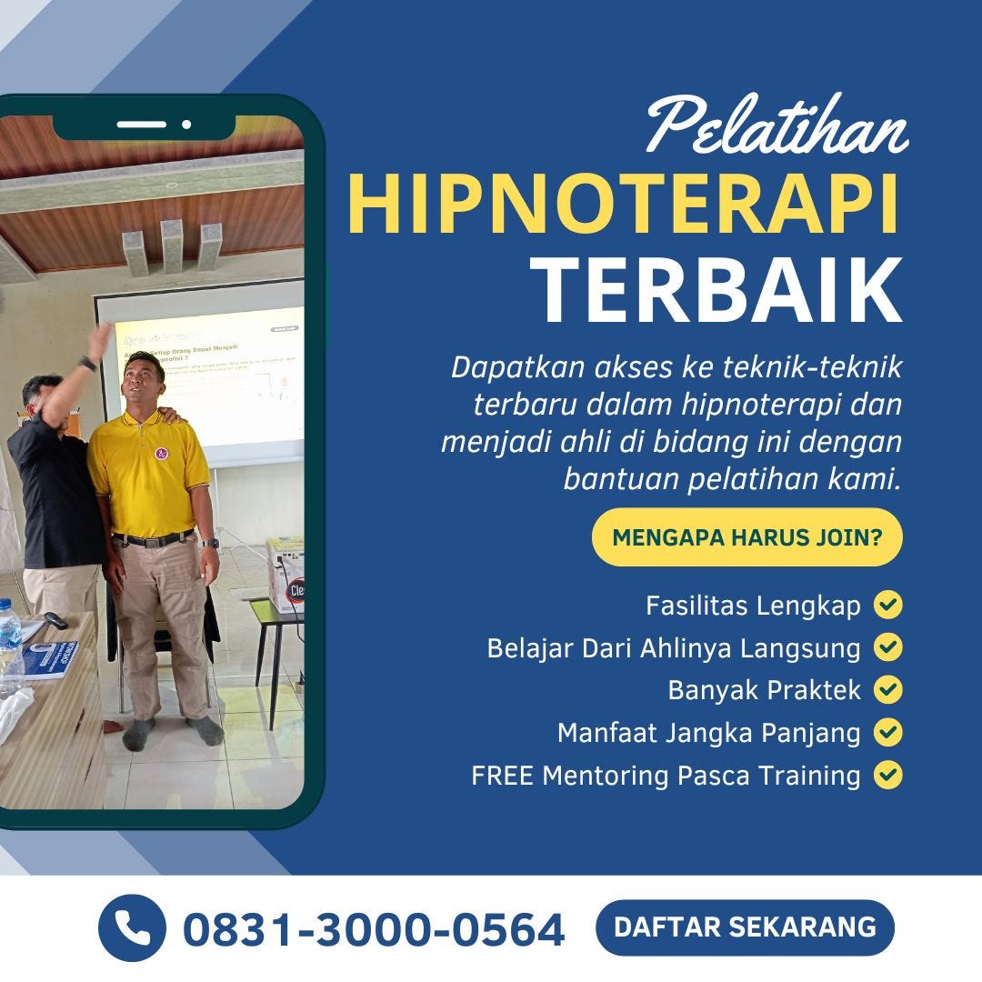 BANYAK MANFAAT, WA 0831-3000-0564, Jadwal Belajar Hipnotis & Hipnoterapi Banjarnegara ...
