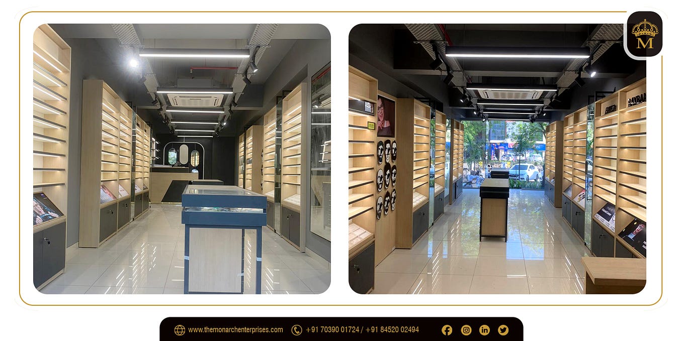 Luxury Optical Store Design by The Monarch Enterprises !! - The Monarch ...